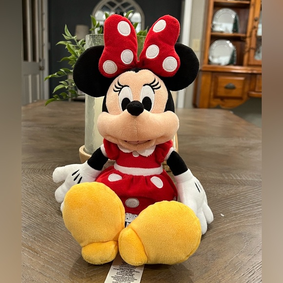 Disney | Toys | Disney Minnie Mouse Plush | Poshmark